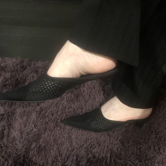 Andre Assous | Shoes | Andre Assous Bristol Suede Slides | Poshmark